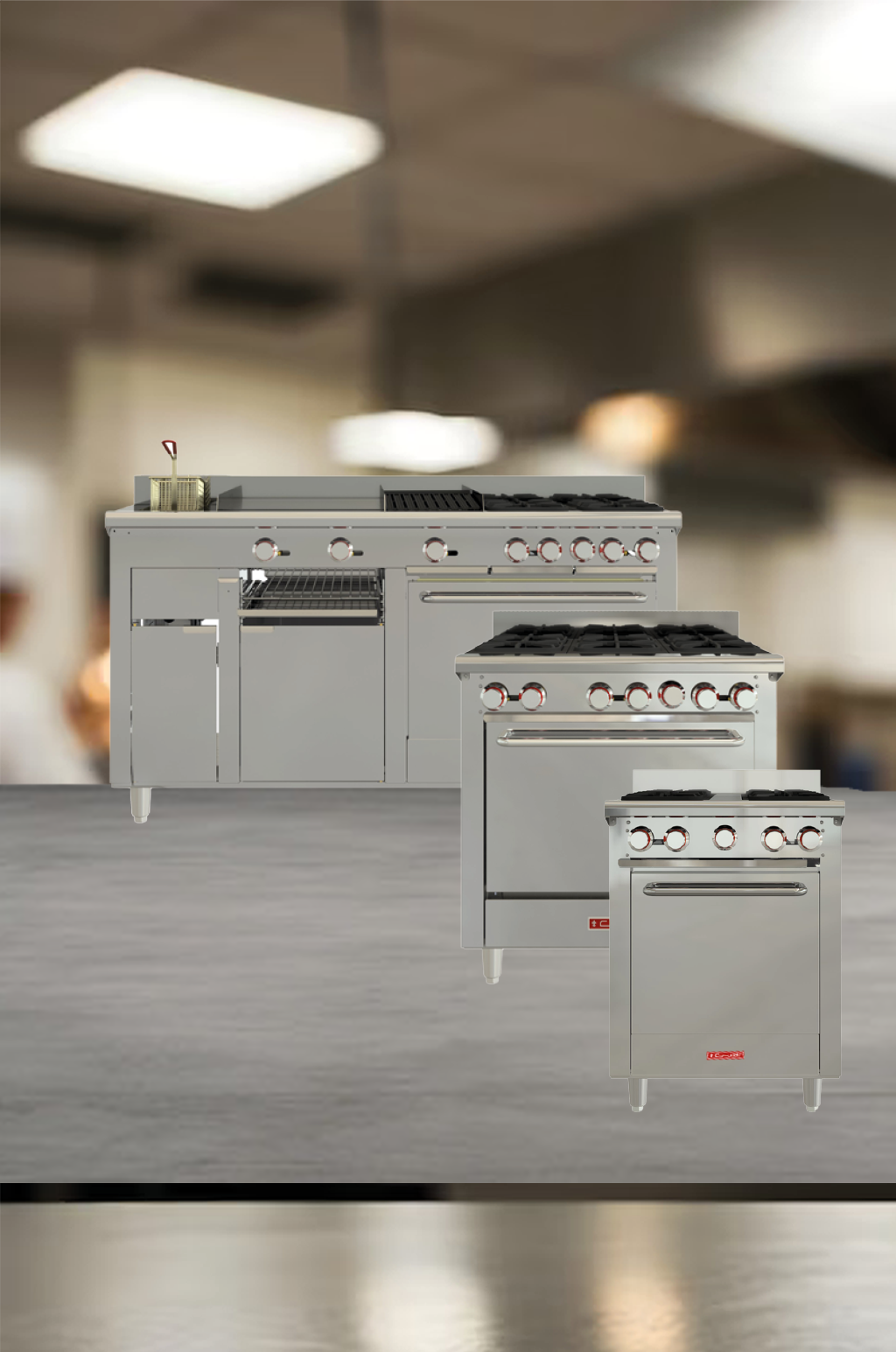 Commercial Kitchen Ranges – Coriat USA LLC